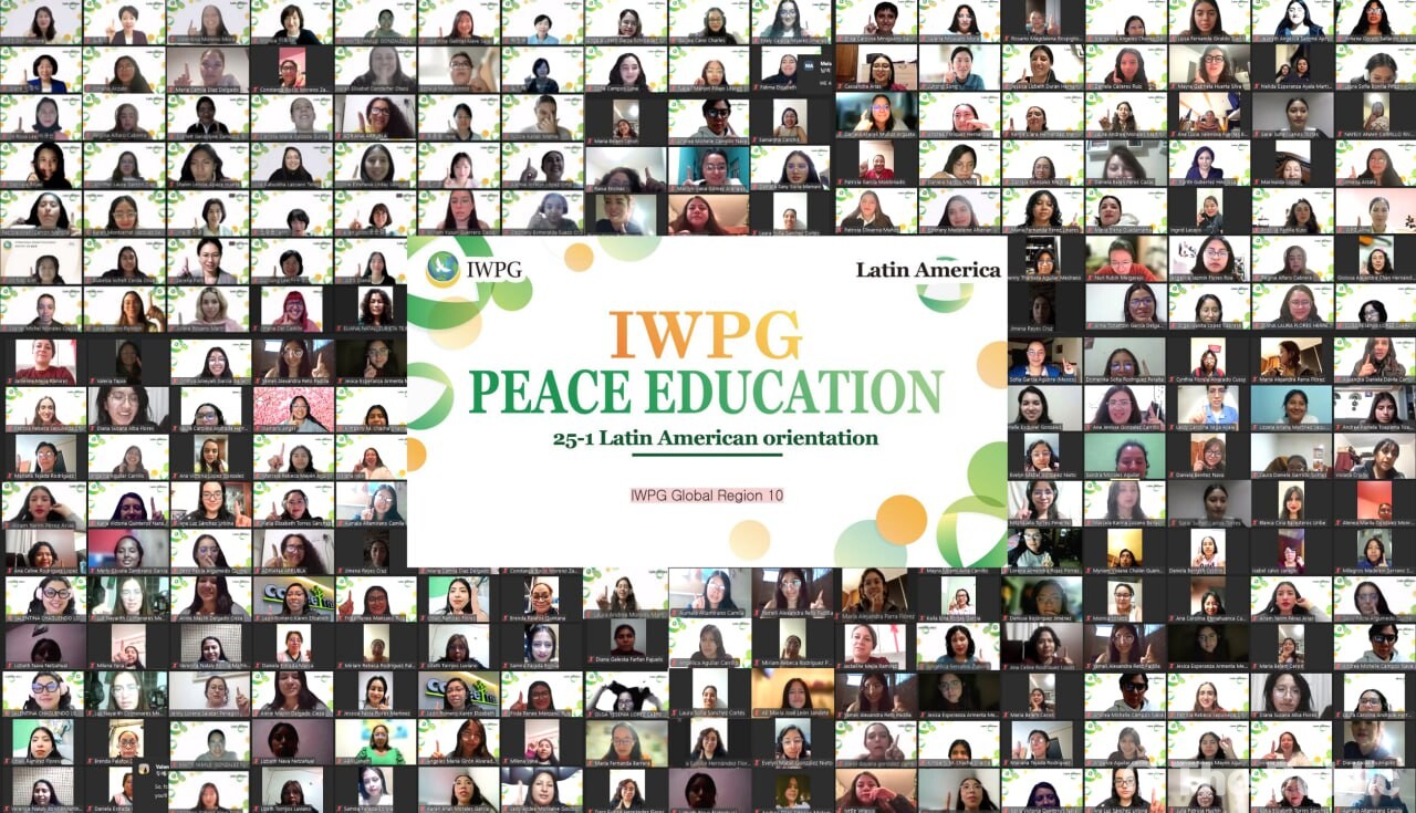 IWPG, 라틴아메리카 25-1기 여성평화교육 개강 오리엔테이션